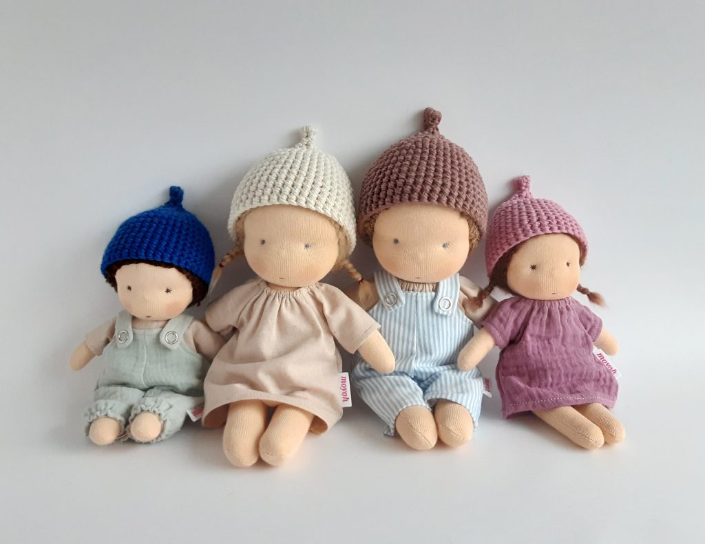 Handgemachte Stoffpuppen nach Waldorf Art: moyoh aus Berlin